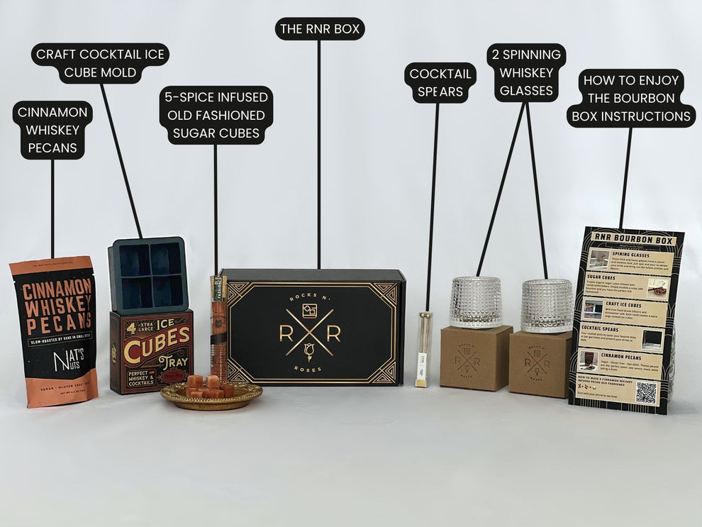 The Bourbon Box - Gift Box – Rocks N' Roses